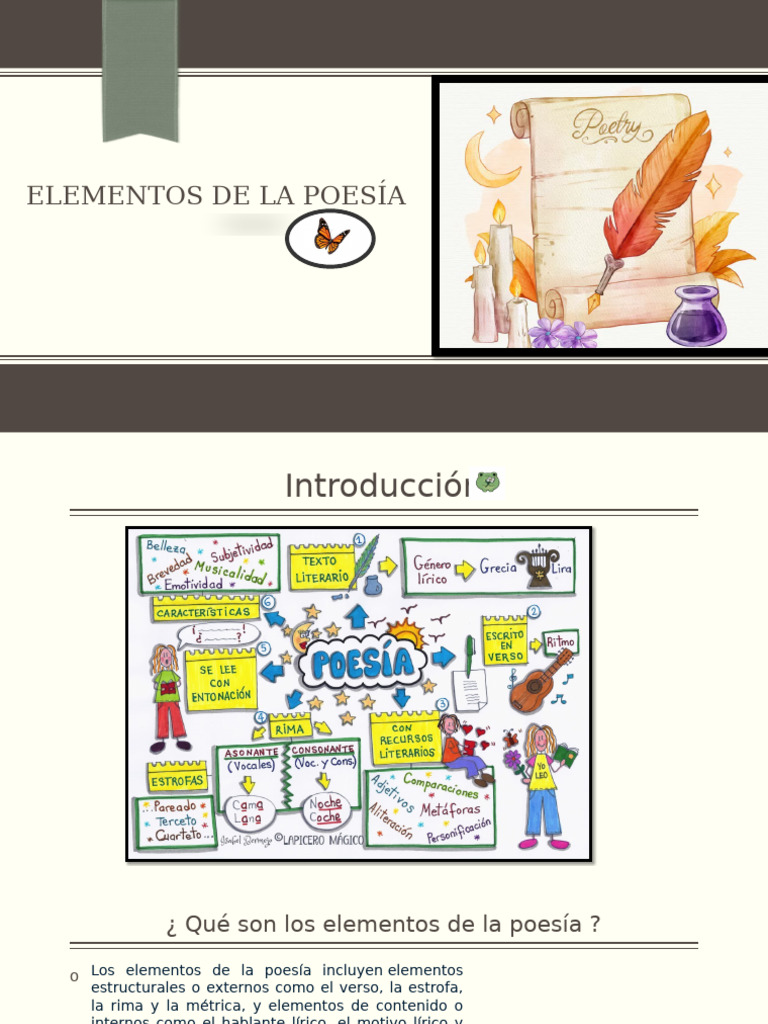 Elementos de La Poesia | PDF | Poesía | Las artes