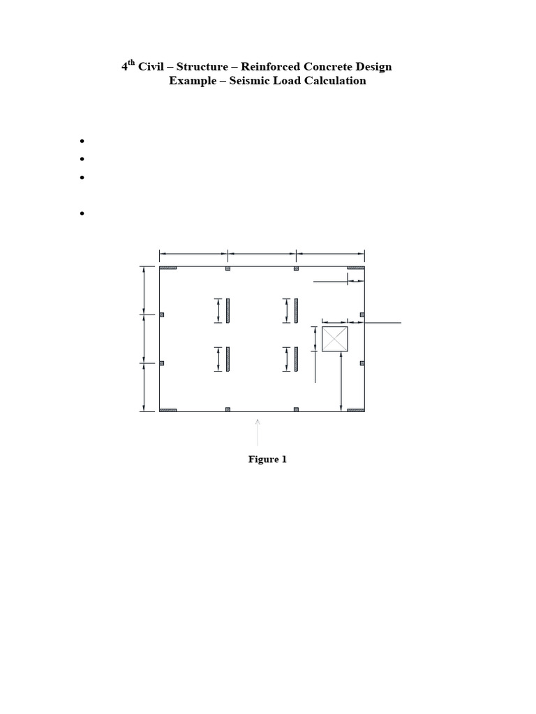 Seismic Load Calculation for 12-Story Building | PDF