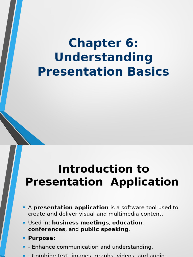 Presentation Basics and Tools Guide | PDF | Microsoft Power Point ...