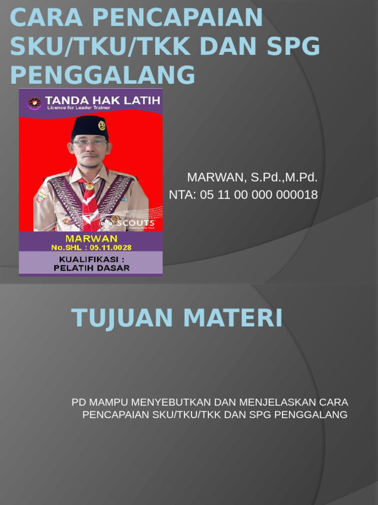 Presentasi Penggalang Di Lais | PDF