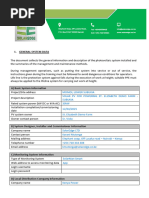 PV System Commissioning Forms | PDF | Photovoltaics | Photovoltaic System