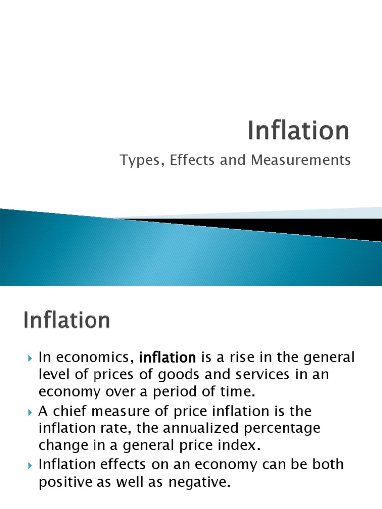 Types, Effects and Measurements | PDF | Disinflation | Phillips Curve