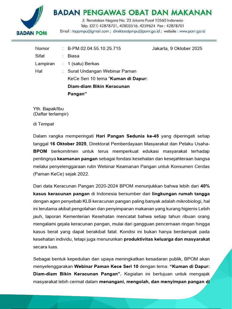 20251013073937surat Undangan Webinar Paman Kece Seri 10 | PDF