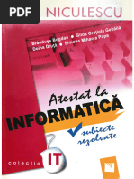 Mariana Milosescu - Manual Informatica Clasa IX | PDF