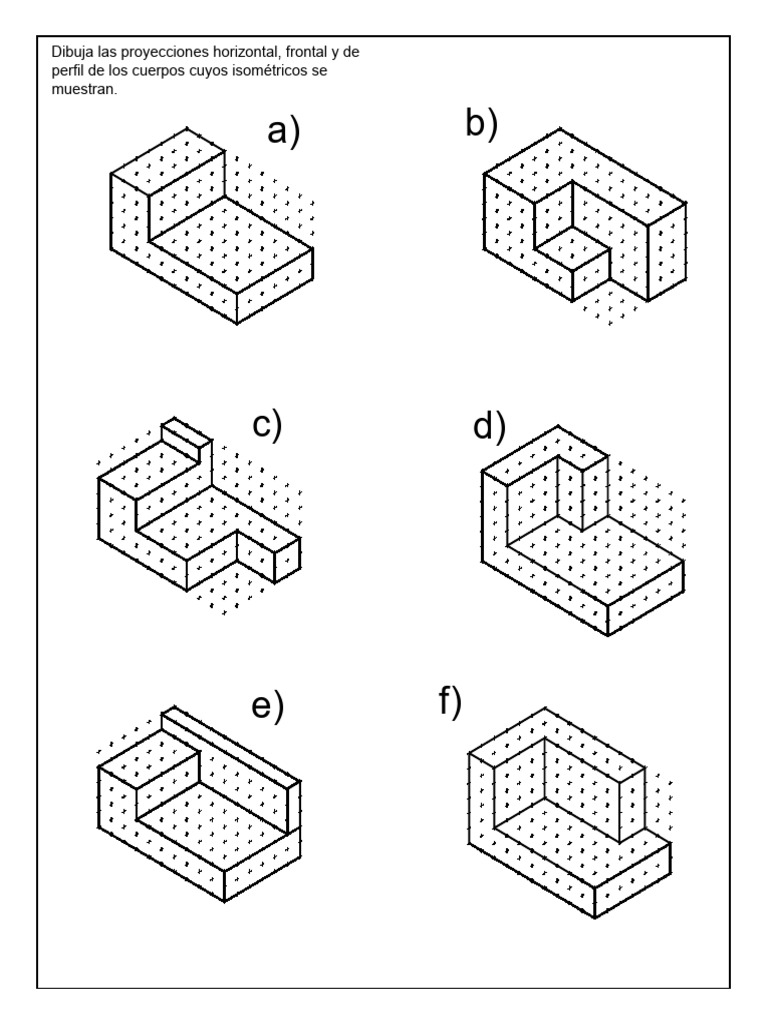 Proyecciones de Cuerpos Isométricos | PDF