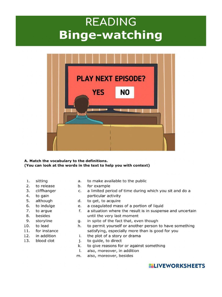 Binge-Watching: Impact and Insights | PDF