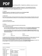 SAP Cloud Integration Certificate Renewal Guide | PDF | Public Key ...