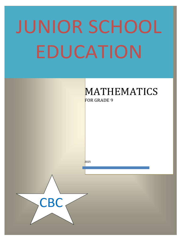 Grade 9 Mathematics: Integers Guide | PDF | Integer | Numbers