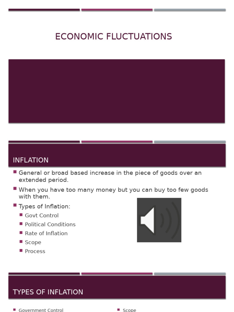 Ch5 Economic Fluctuations | PDF | Inflation | Deflation