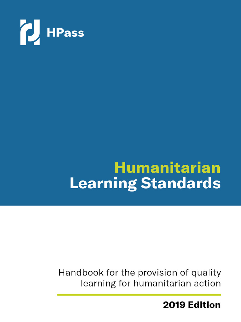 Humanitarian Learning Standards Handbook | PDF | Learning | Educational ...
