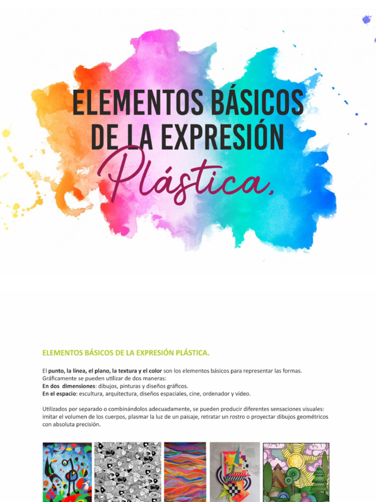 TEORIA 1 Elementos Basicos de La Imagen | PDF