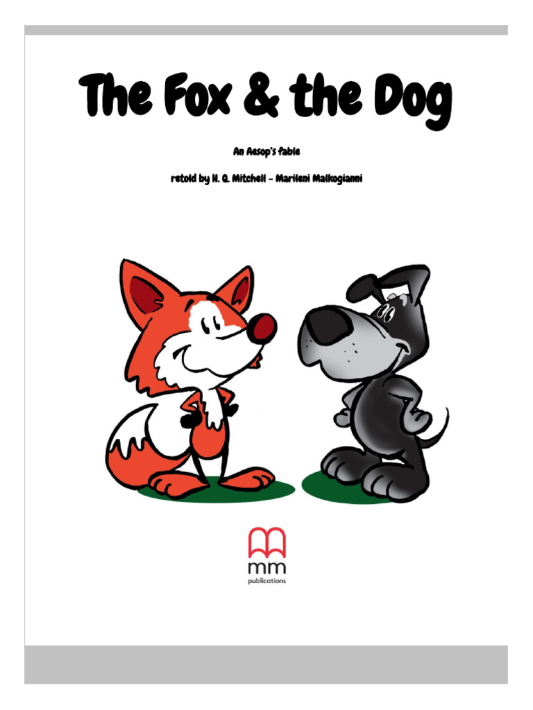 Aesop's Fable: The Fox & the Dog | PDF