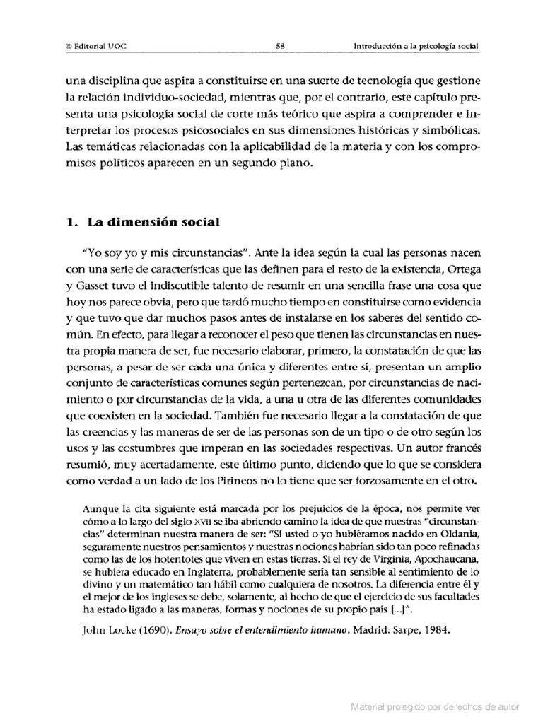 La Dimension Social | PDF