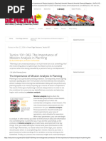 METT-T Analysis Worksheet Guide | PDF | Military Intelligence ...