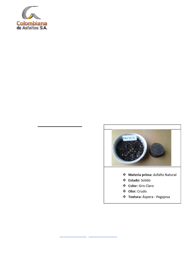 MAPIA Tipo 6C: Mezcla Asfáltica Ecológica | PDF | Contaminación | Minería