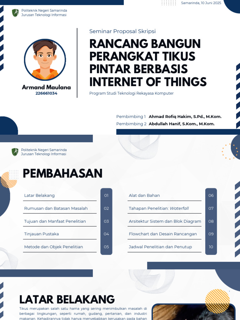 Contoh PPT Sempro | PDF