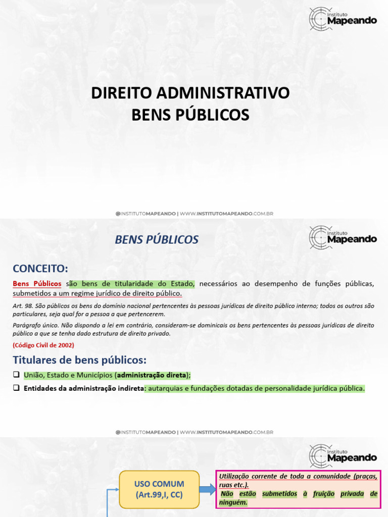 Bens Públicos e Não Onerabilidade | PDF | Bem público | Economias