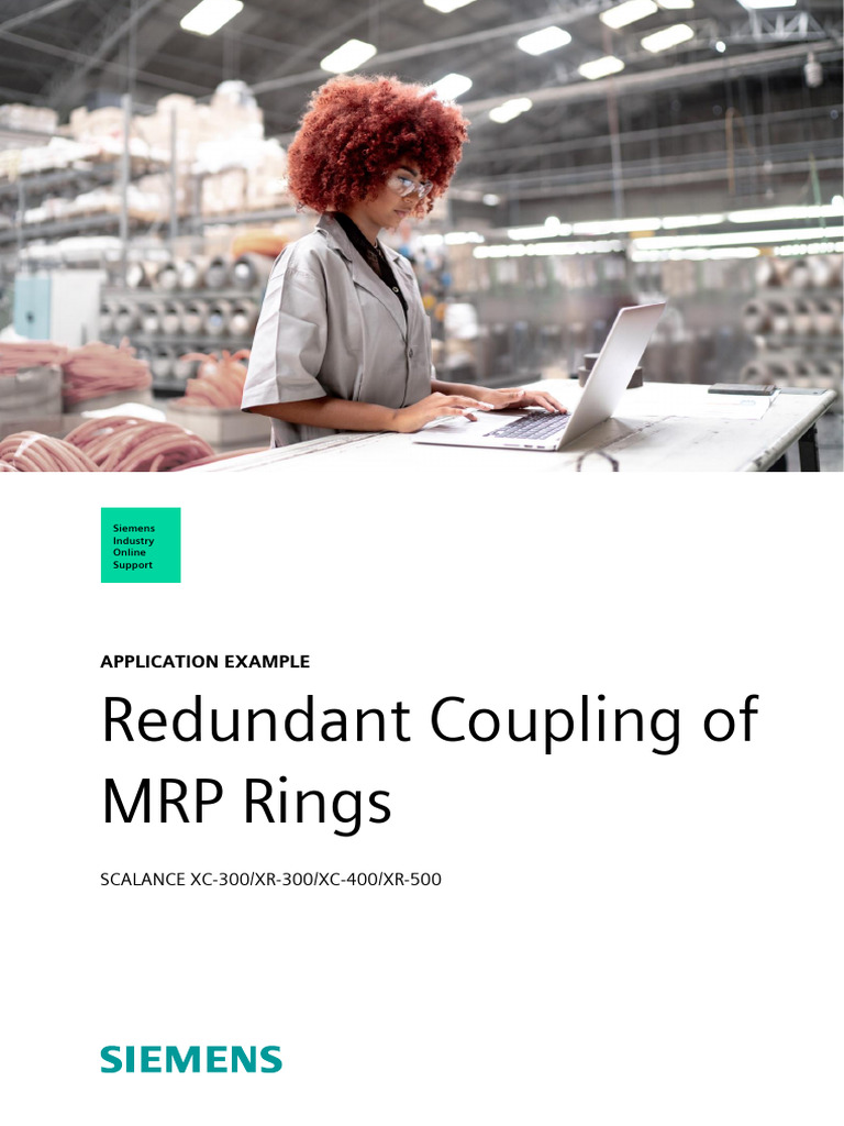 Redundant Coupling for MRP Rings | PDF | Computer Network | Network Switch
