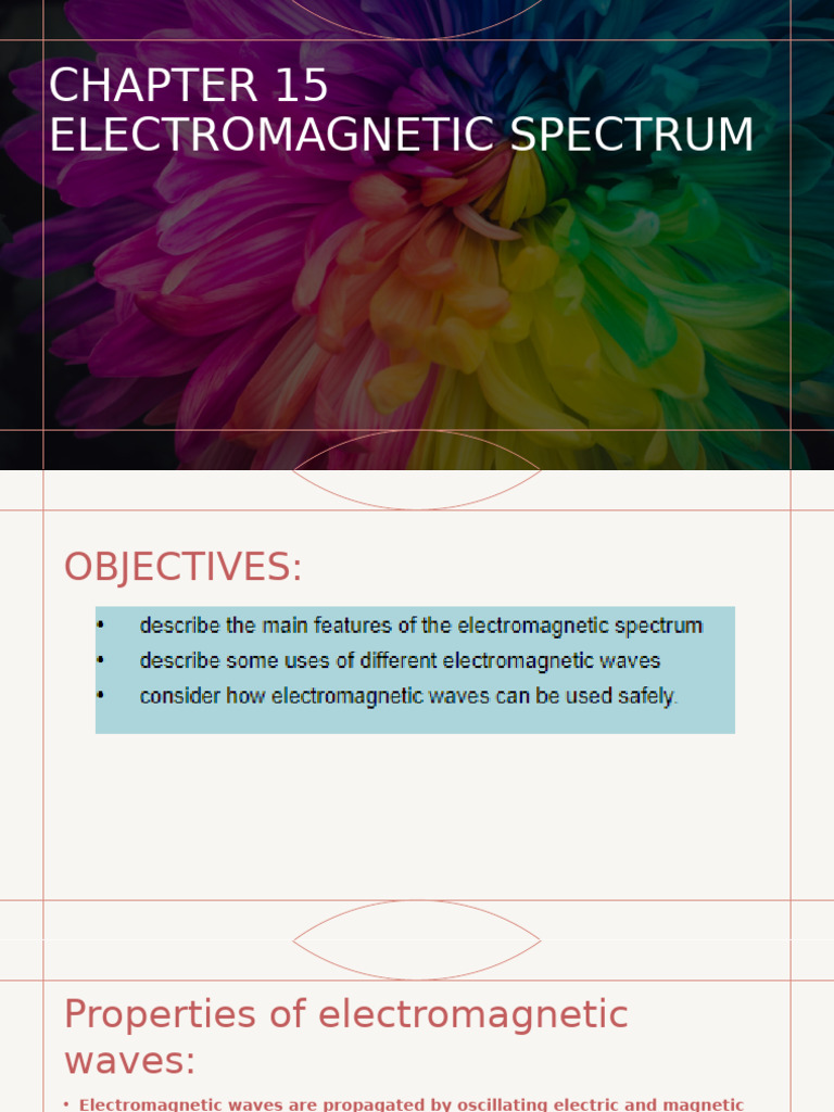 Chapter 15 Electromagnetic Spectrum | PDF