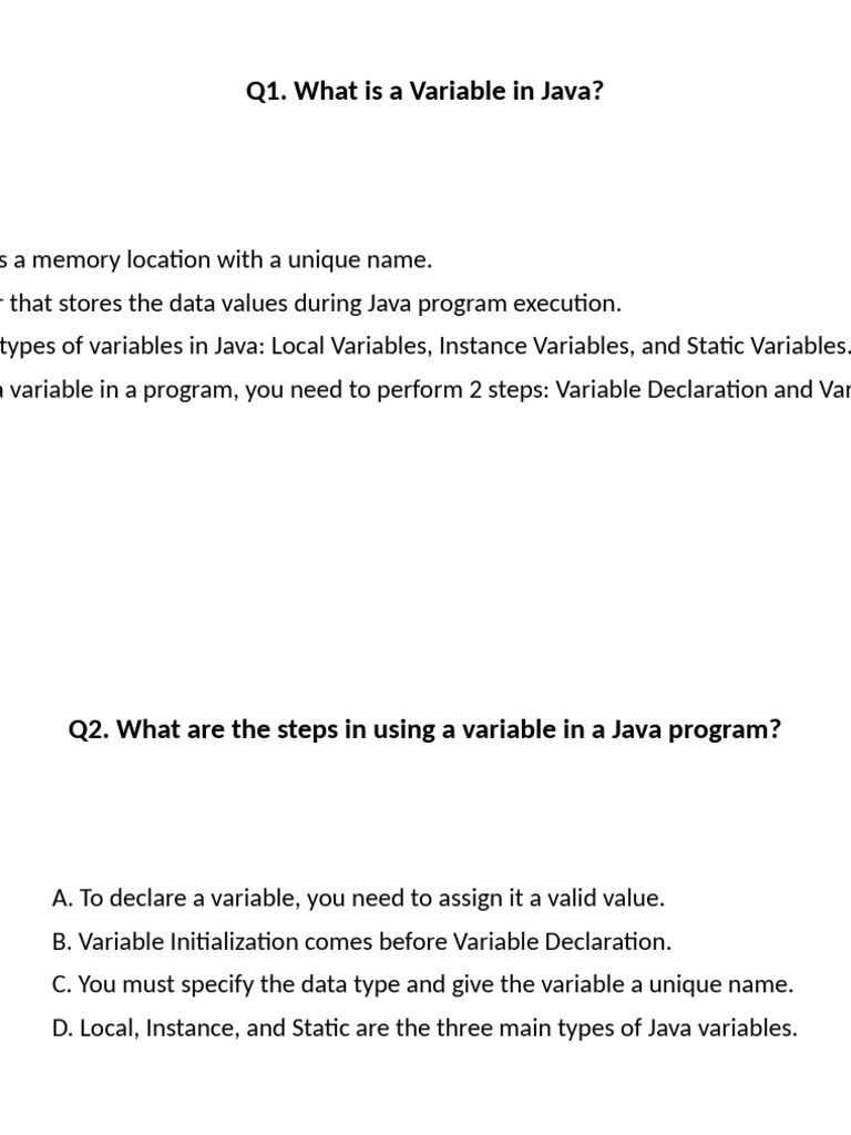 Programming Exam Questions | PDF | Variable (Computer Science) | Boolean Data Type