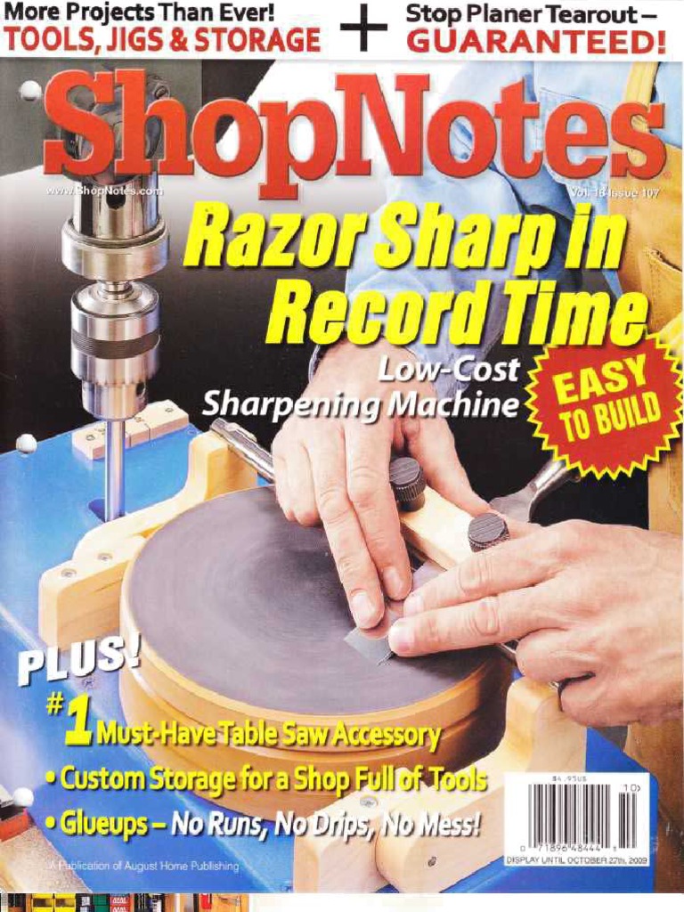 ShopNotes Vol.18 Issue 107 | PDF