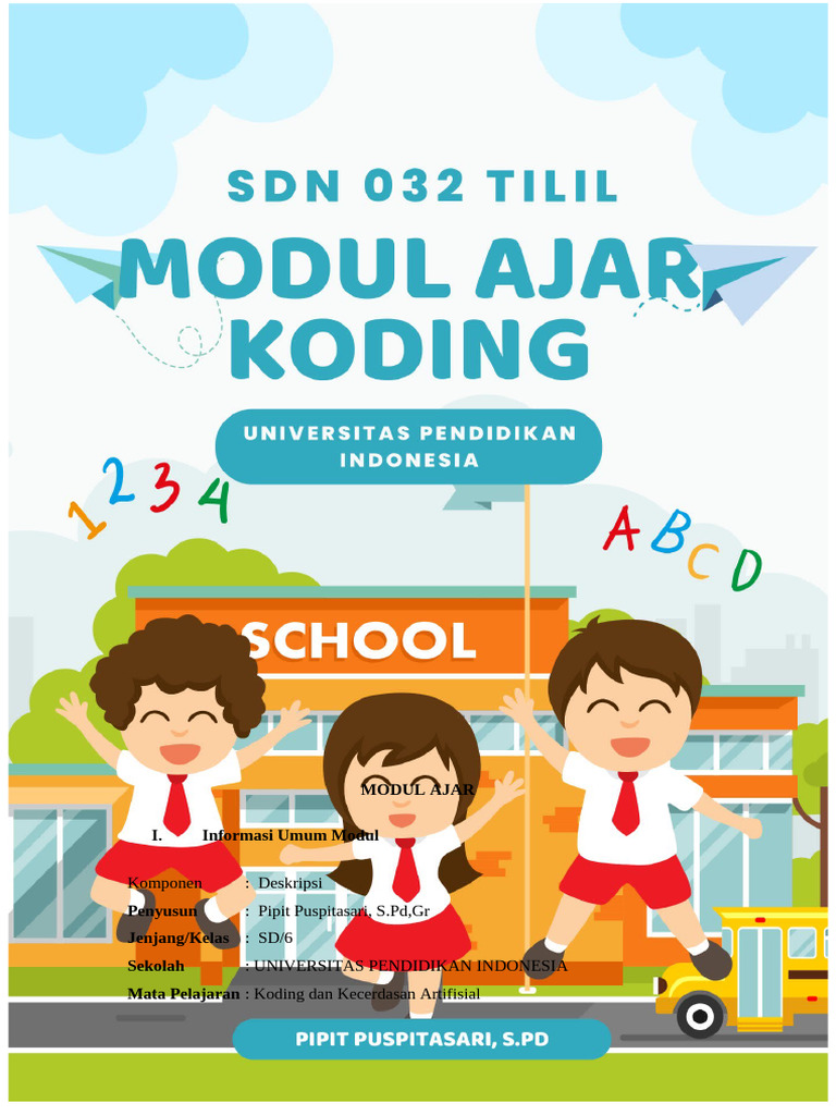 Modul Ajar Logika Koding Nasi Goreng | PDF
