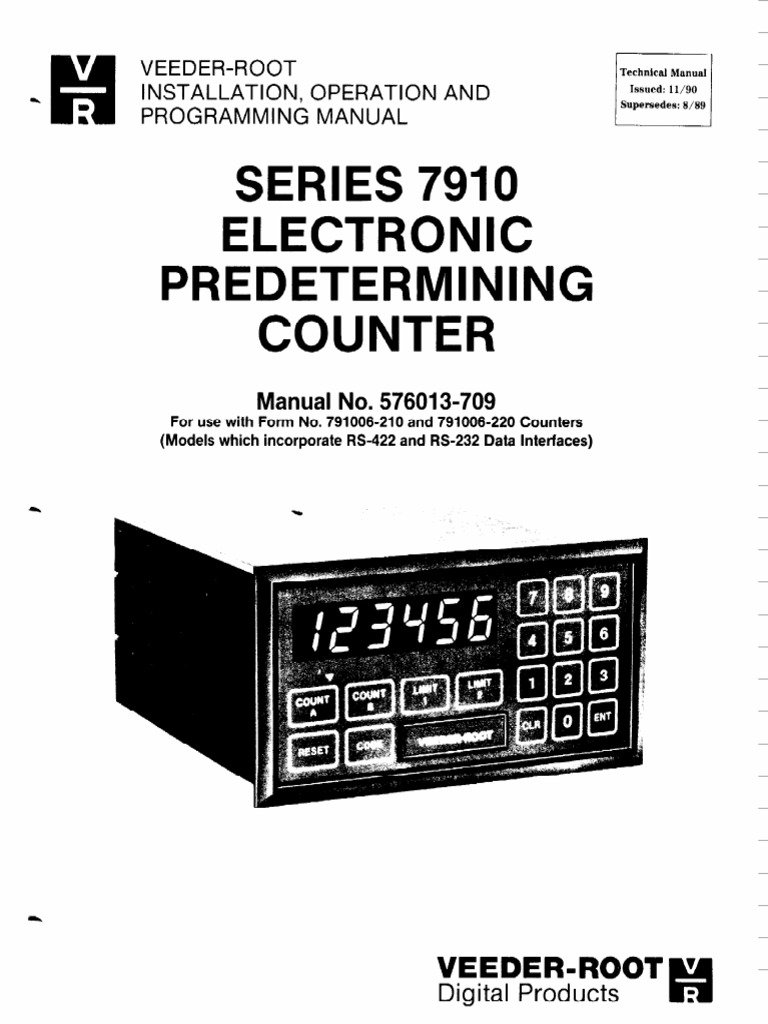 7910 Manual | PDF