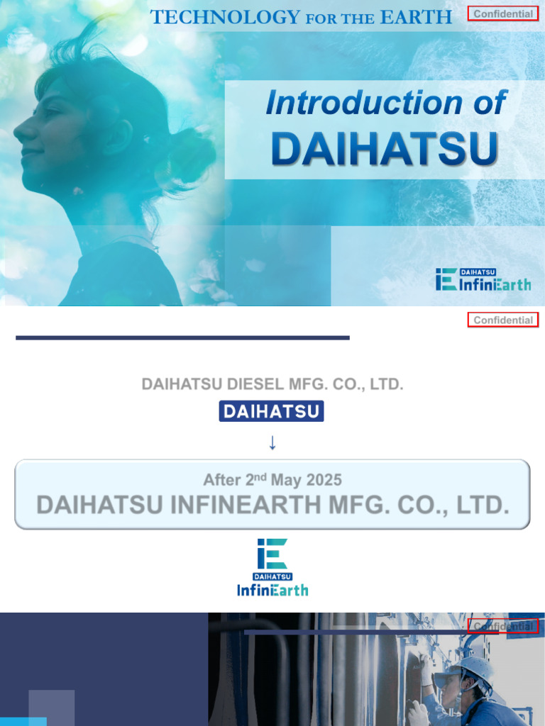 Daihatsu Infinearth Diesel Engines Overview | PDF