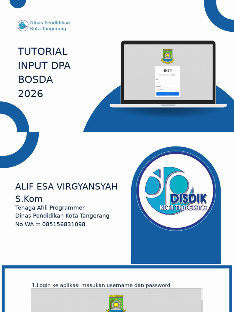 Tutorial Dpa 2026 Bosda | PDF