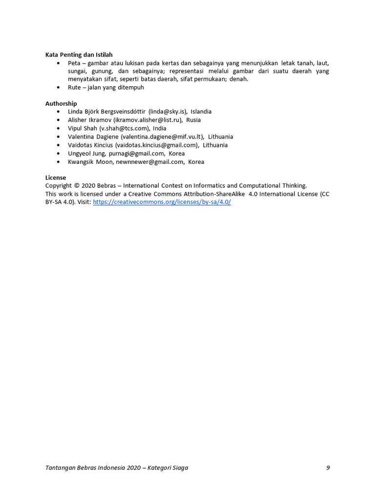 Bebras Indonesia Book 2020 SD OK Okt2024.Pdf123 | PDF