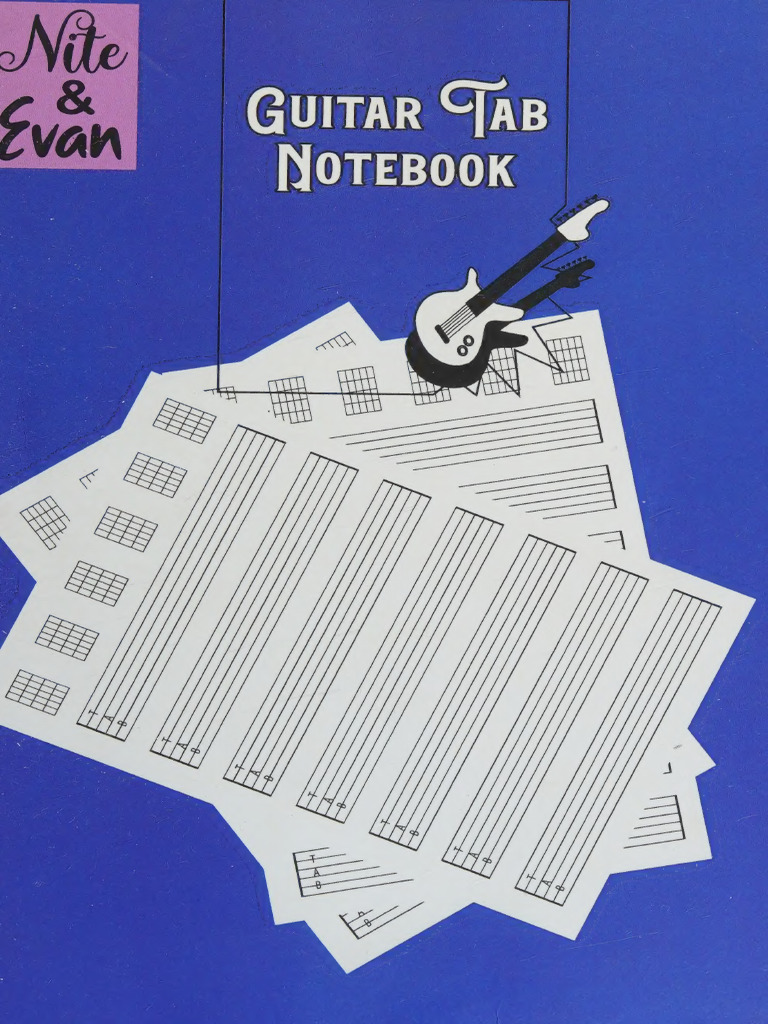 Guitar Tab Notebook | PDF