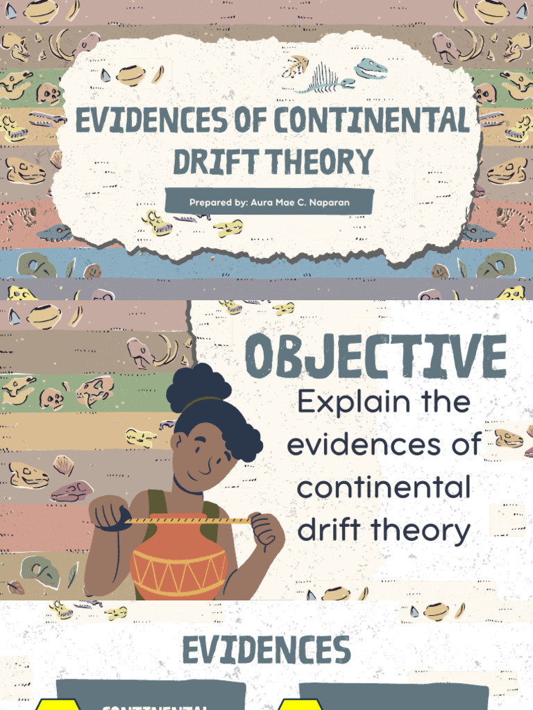 Evidences of Continental Drift Theory | PDF