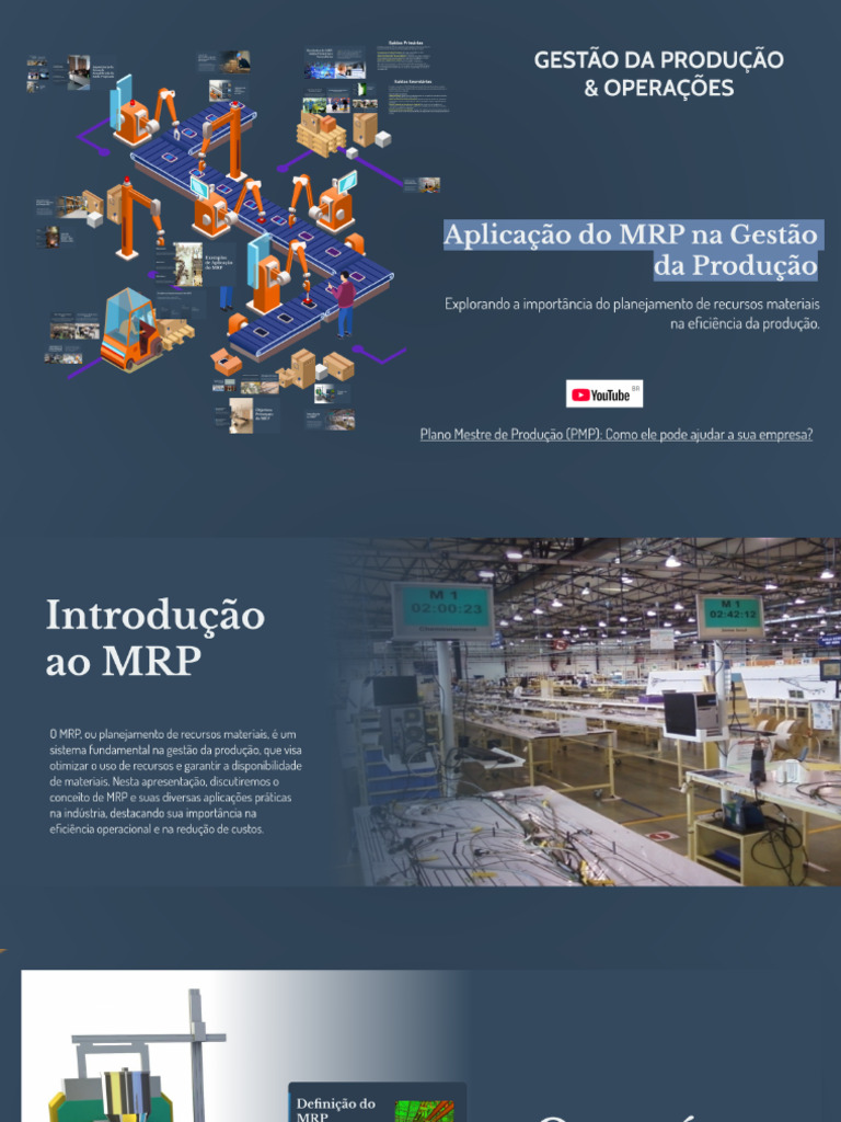 Aplicação Do MRP Na Gestão Da Produção | PDF