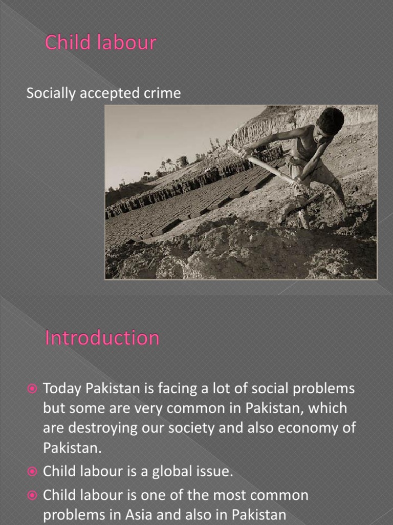 Child Labor From Sadaqat ALi | PDF | Child Labour | Labour Economics