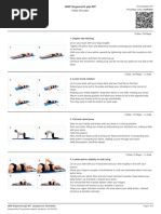 Supine Isometric Hip Strengthening Guide | PDF | Anatomical Terms Of ...