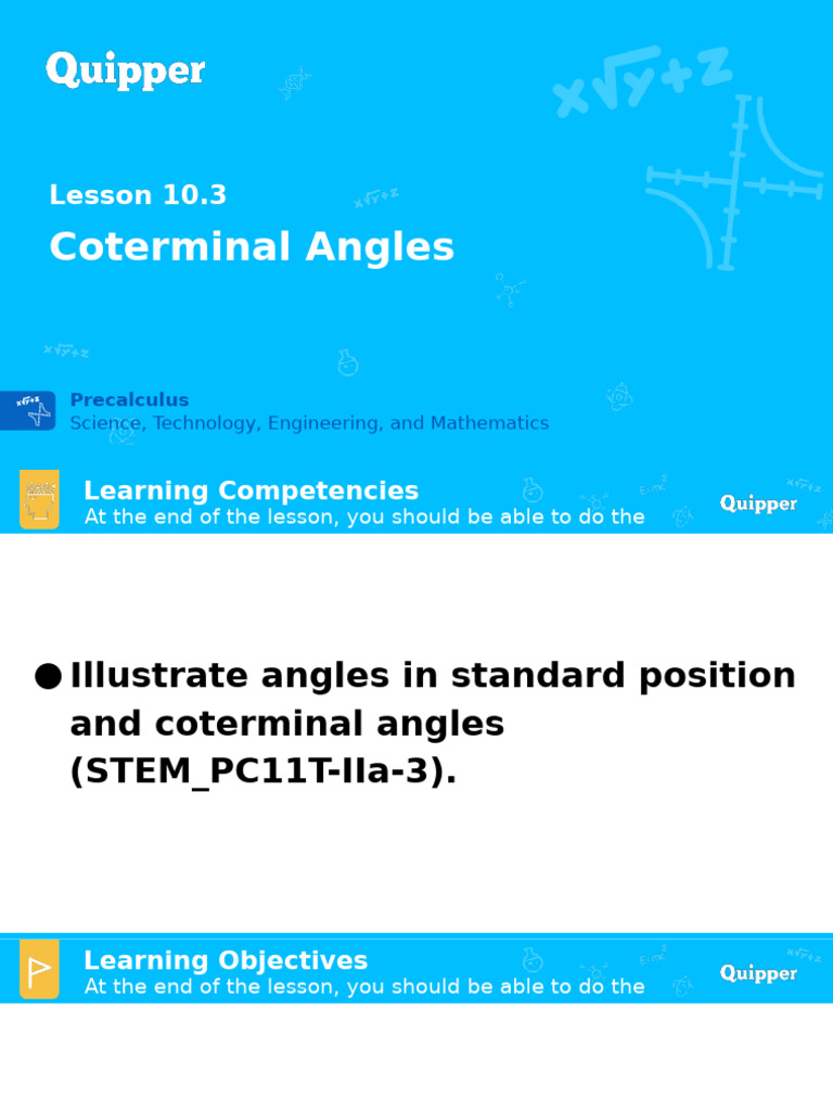 Smallest Positive Coterminal Angle | PDF | Angle | Rotation