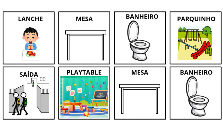 Agenda Visual Escolar - William | PDF
