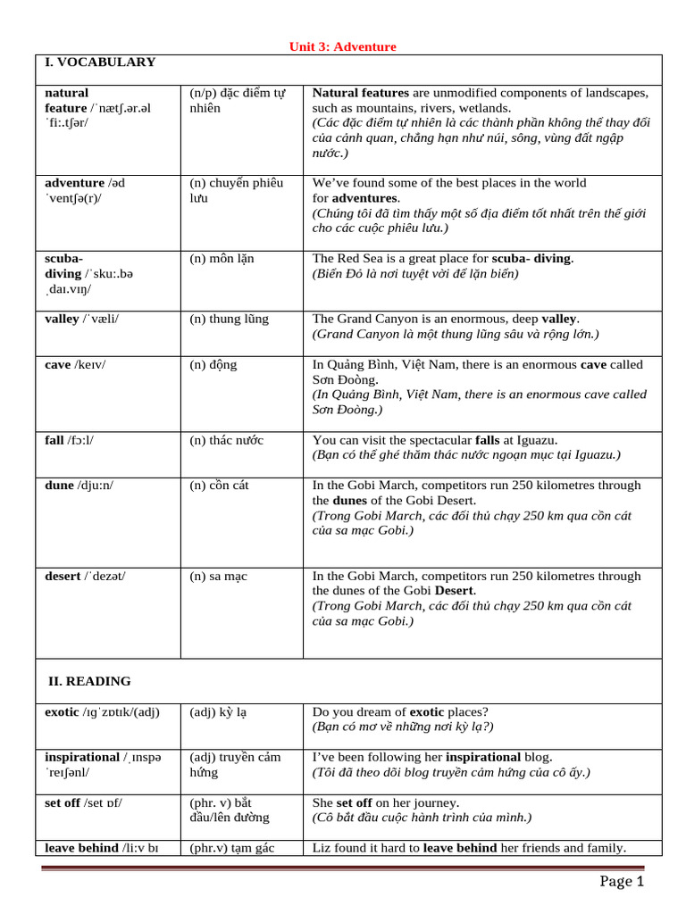 Unit 3 Hs | PDF