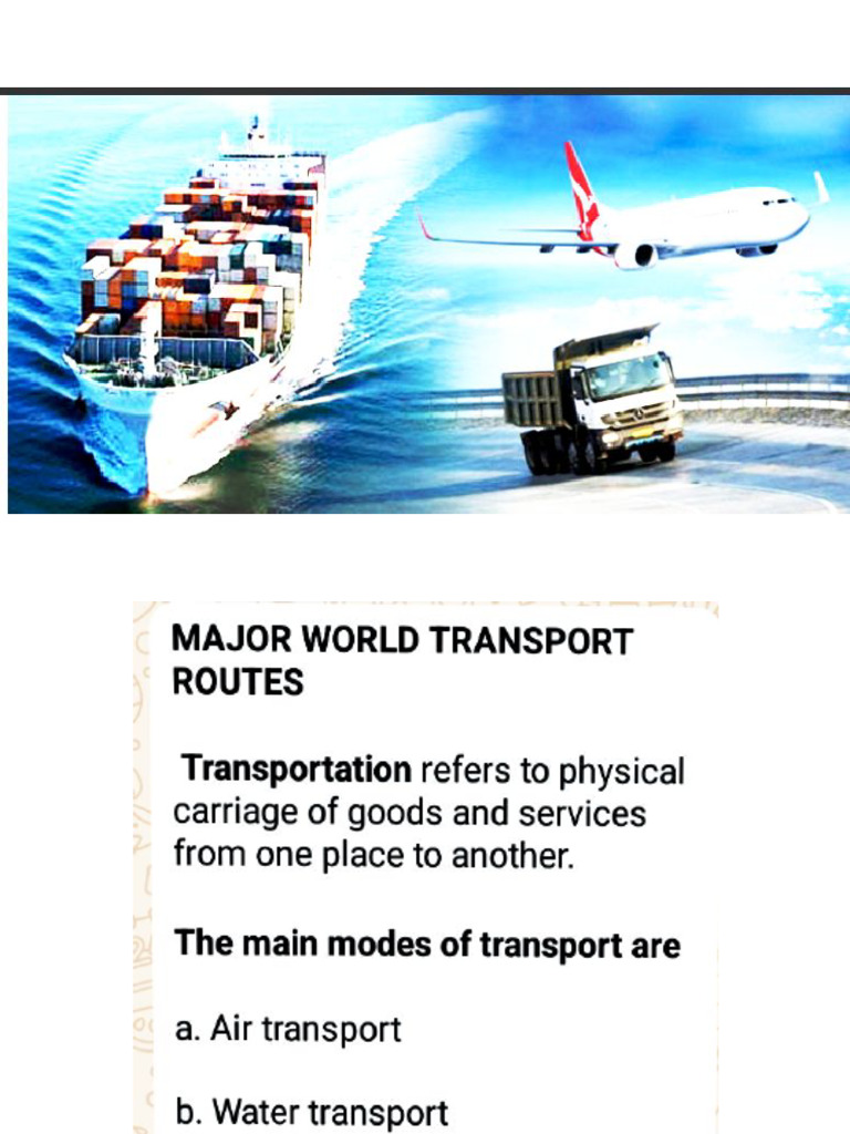 World Transport | PDF