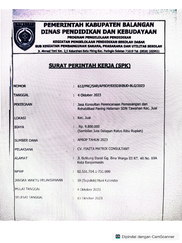Pengalaman Fiazta Matrix 2023 | PDF