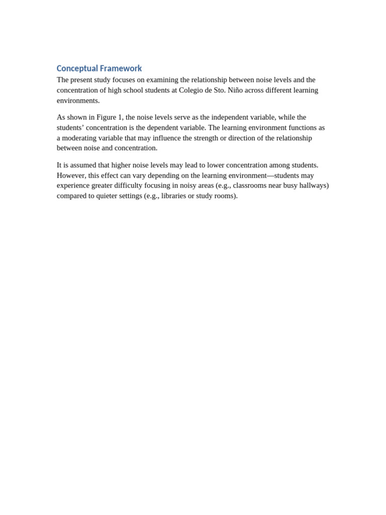 Conceptual Framework APA | PDF