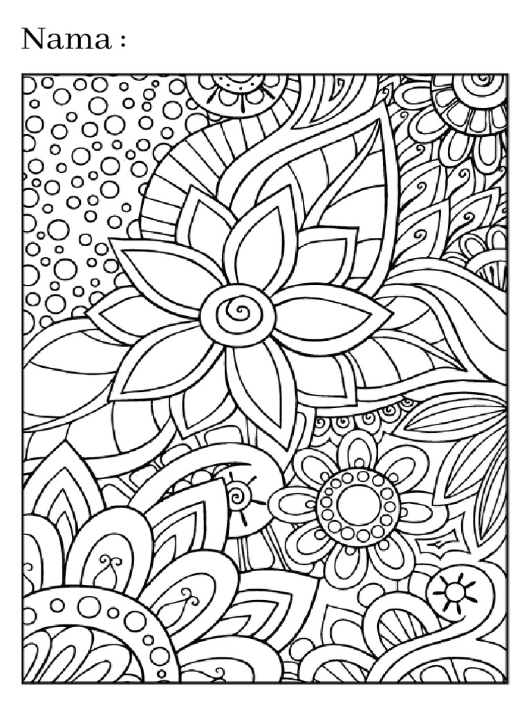 Mandala Coloring Worksheet Set | PDF