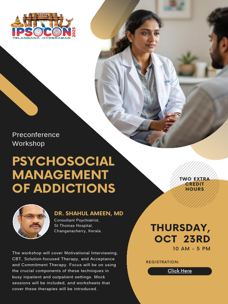 Flyer - Psychosocial Management of Addictions | PDF