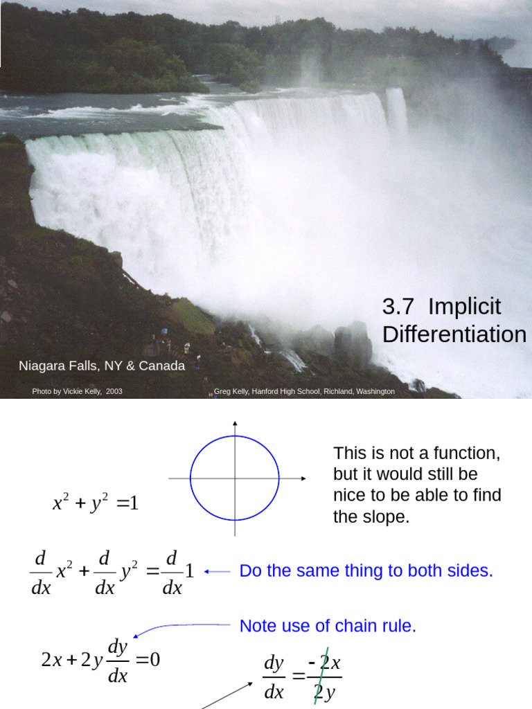 Implicit Differentiation Techniques | PDF | Tangent | Equations