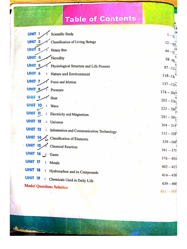 Science Manual Book | PDF