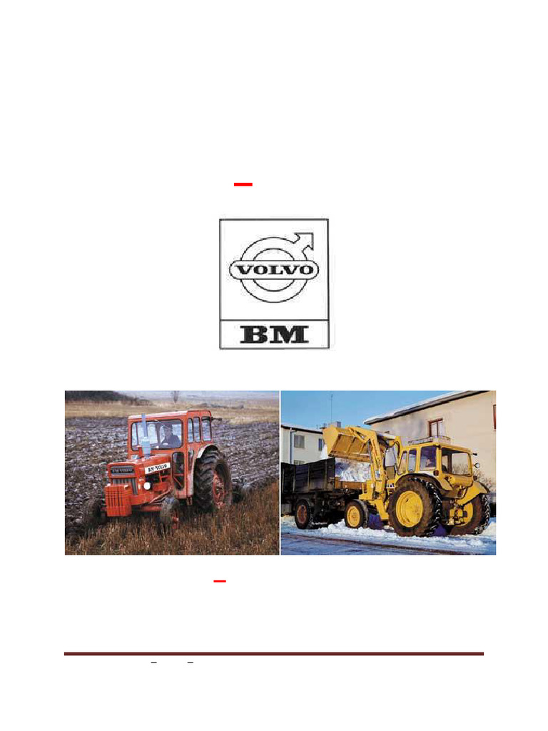 Volvo en Volvo BM Tractoren | PDF | Tractor | Truck