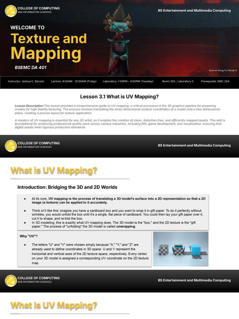 UV Mapping Essentials for 3D Artists | PDF | Texture Mapping | 3 D ...