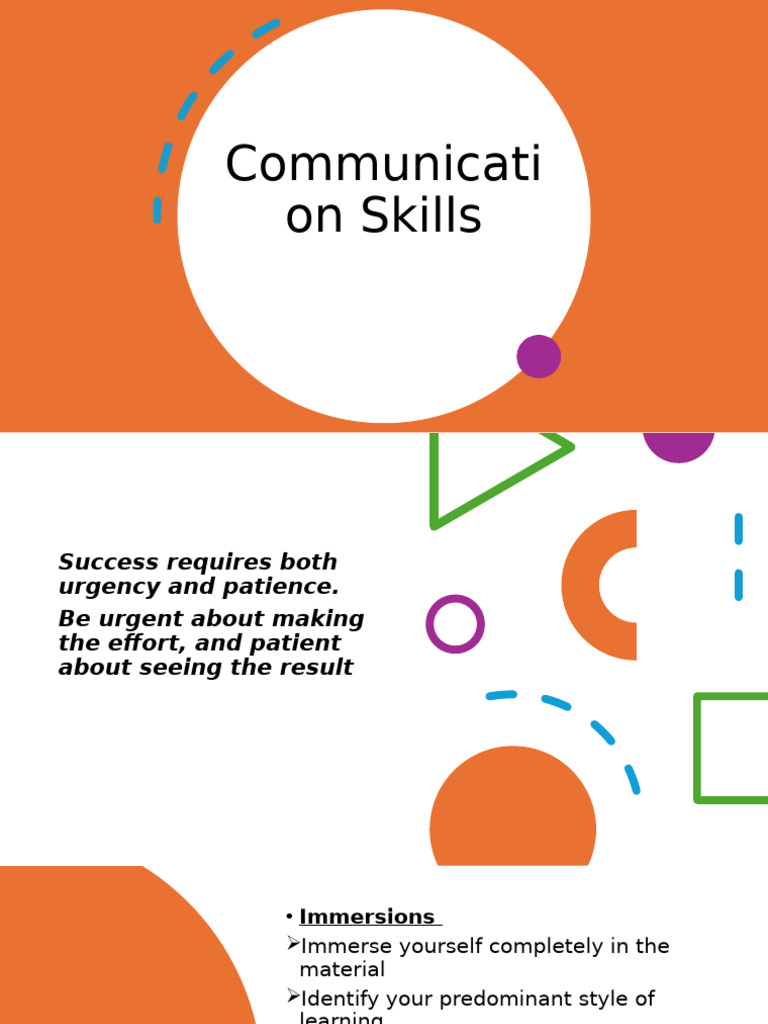 Essential Communication Skills Guide | PDF | Communication | Nonverbal ...