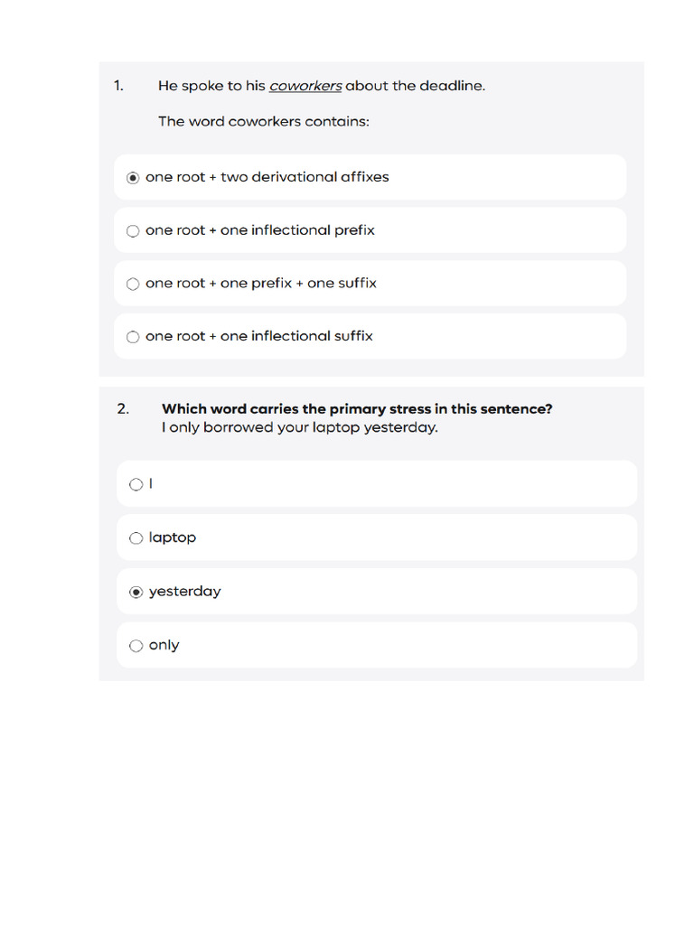 Demo Test | PDF