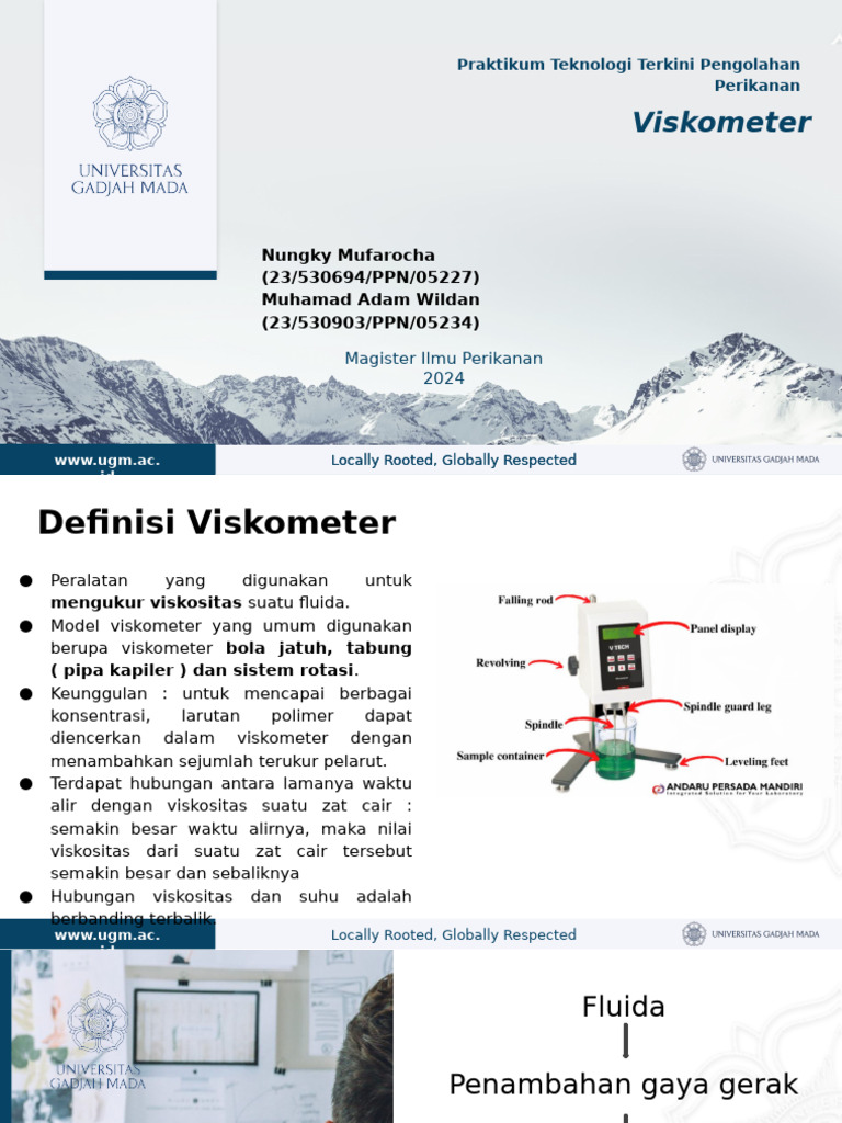 Panduan Lengkap Viskometer Perikanan | PDF